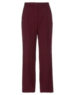 Harris Wharf London Pants Burgundy Size Viscose, Polyamide, Elastane