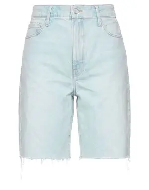 Good American Denim Shorts Size Cotton, Lyocell