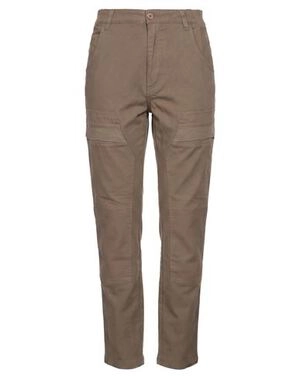 European Culture Pants Size Cotton, Elastane - Beige