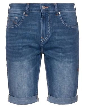 True Religion Denim Shorts Size Cotton, Polyester, Viscose, Elastane, Lyocell - Blue