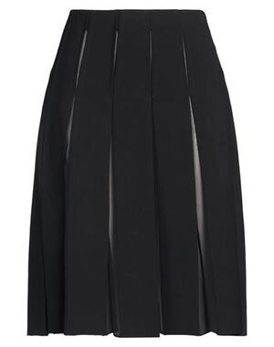 Marni Midi Skirt Size Polyester, Virgin Wool, Elastane - Black