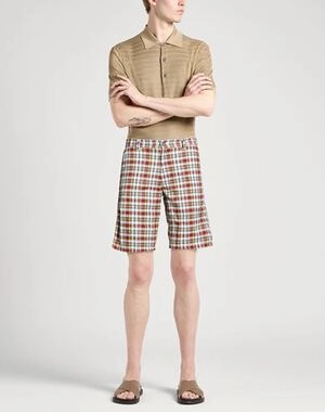 Aspesi Shorts & Bermuda Shorts Burgundy Size Cotton