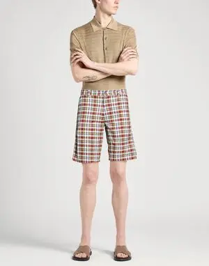 Aspesi Shorts & Bermuda Shorts Burgundy Size Cotton