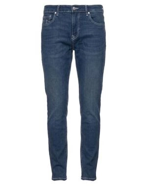 True Religion Jeans Size Cotton, Polyester, Viscose, Elastane, Lyocell - Blue