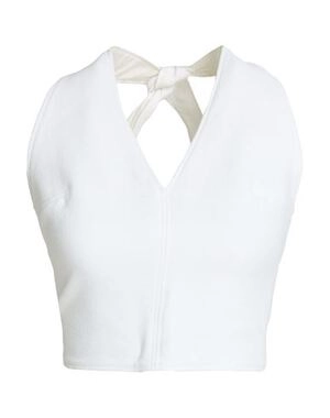 Jacquemus Top Size Viscose, Cotton, Polyamide - White