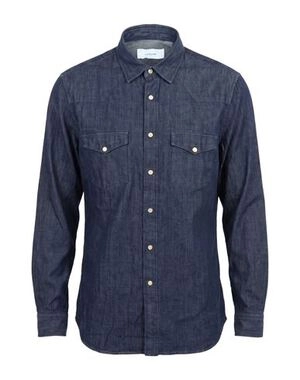 LARDINI Denim Shirt Size Cotton