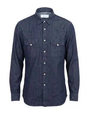 LARDINI Denim Shirt Size Cotton
