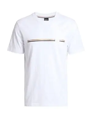 BOSS T-shirt Size Cotton - White