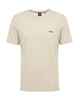 BOSS T-shirt Size Cotton, Elastane - Beige