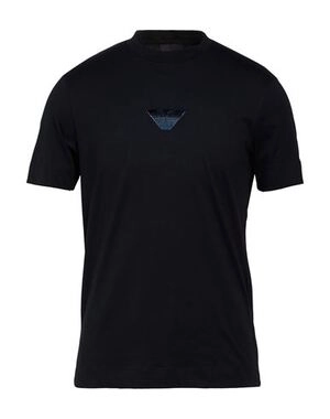 Emporio Armani T-shirt Turquoise Size Cotton - Blue