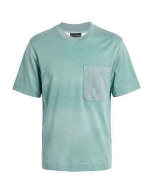 Emporio Armani T-shirt Size Lyocell, Cotton - Green