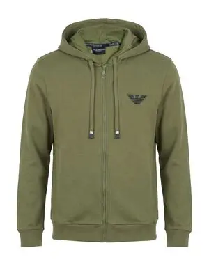 Emporio Armani Sweatshirt Military Size Cotton, Polyester - Green