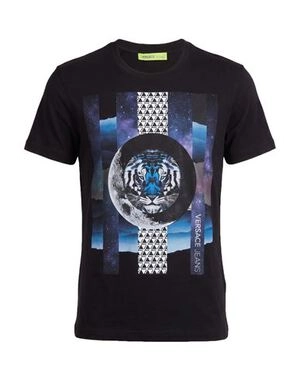 Versace T-shirt Size Cotton - Black