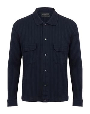 Emporio Armani Shirt Midnight Size Cotton - Blue
