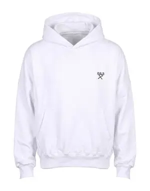 BERNA Sweatshirt Fuchsia Size Cotton, Polyester - White