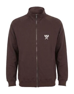 BERNA Sweatshirt Size Cotton, Polyester - Brown