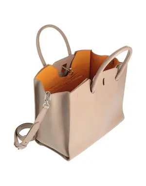 Furla Handbag Light Brown Leather