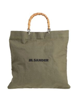 JIL SANDER Handbag Military Textile Fibers, Calfskin - Green