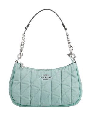 COACH Handbag Textile Fibers - Green
