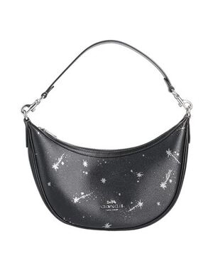 COACH Handbag Leather - Black