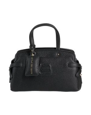 LA FILLE DES FLEURS Woman Handbag Black Size - Polyurethane Black