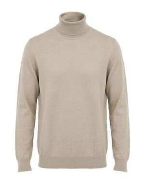 DRUMOHR Turtleneck Coral Size Merino Wool - Beige