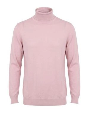 DRUMOHR Turtleneck Coral Size Merino Wool - Pink