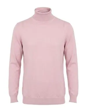 DRUMOHR Turtleneck Light Size Merino Wool - Pink