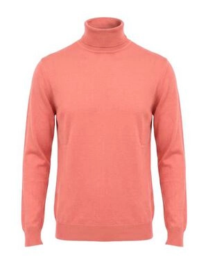 DRUMOHR Turtleneck Coral Size Merino Wool - Red