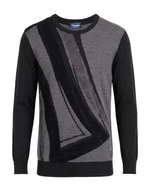 DRUMOHR Sweater Size Wool, Lycra