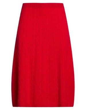 DRUMOHR Midi Skirt Size Cashmere - Red