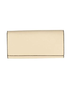 VALEXTRA Wallet Ivory Calfskin - White