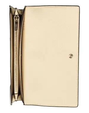 VALEXTRA Wallet Ivory Calfskin - White