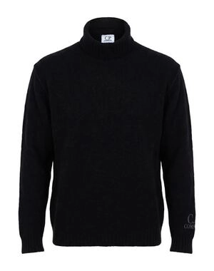 C.P. COMPANY C. P. Company Turtleneck Size Wool, Polyamide, Elastane - Black