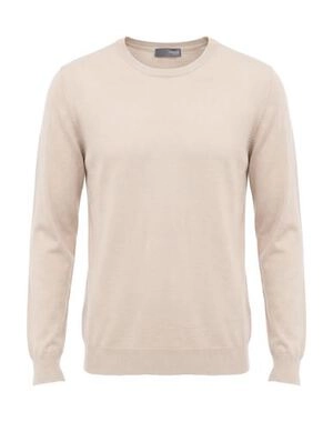 DRUMOHR Sweater Size Super 140s Wool - Beige