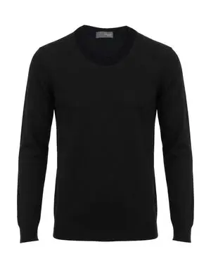 DRUMOHR Sweater Size Super 140s Wool - Black