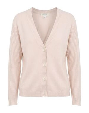 Crossley Cardigan Light Size Virgin Wool - Pink