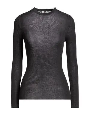 Crossley Sweater Charcoal Size Virgin Wool, Silk
