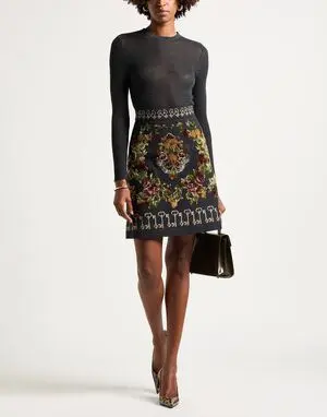 Crossley Sweater Charcoal Size Virgin Wool, Silk
