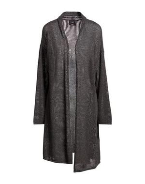 Crossley Cardigan Charcoal Size Cashmere - Grey