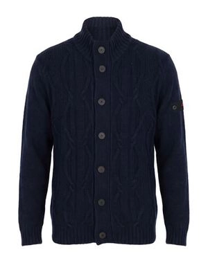 Peuterey Cardigan Size Wool, Polyamide - Navy