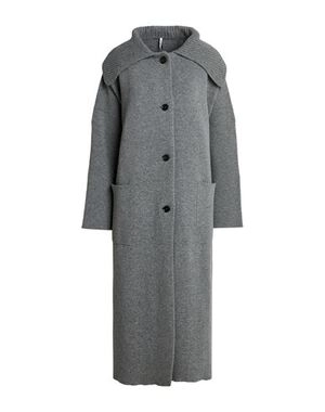 Liviana Conti Coat Size Wool, Polyamide - Grey