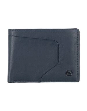 PIQUADRO Wallet Cow Leather - Navy