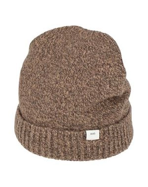 LIU •JO MAN Hat Size Wool, Polyamide - Brown