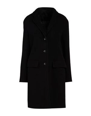 Herno Coat Size Virgin Wool, Polyamide - Black