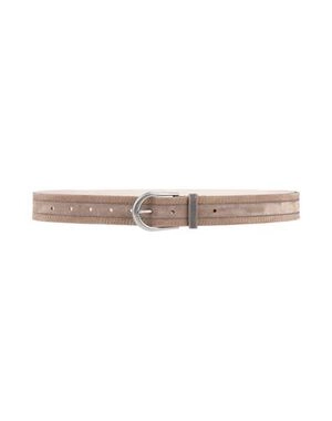 Brunello Cucinelli Belt Khaki Size Leather - Beige