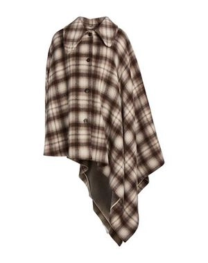 DRUMOHR Cape Size Wool, Polyamide, Alpaca Wool - Brown