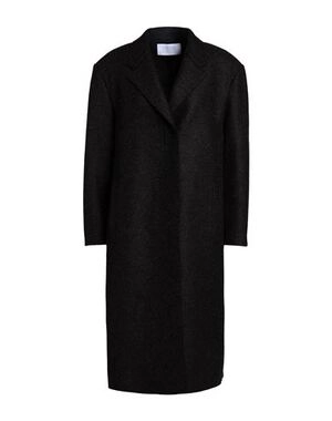Harris Wharf London Coat Size Virgin Wool - Grey
