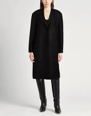 Harris Wharf London Coat Size Virgin Wool - Grey