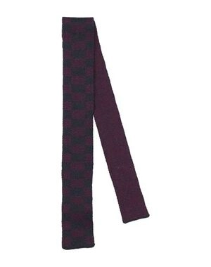 DRUMOHR Ties & Bow Ties Dark Merino Wool - Purple